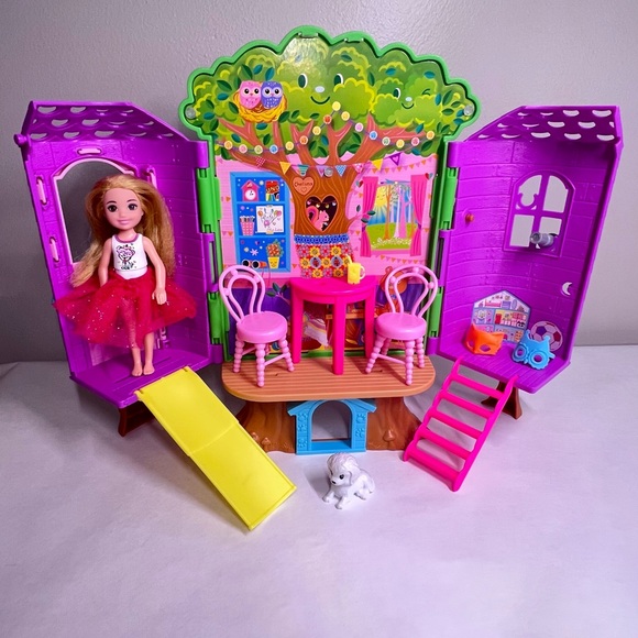 Barbie | Toys | Barbie Chelsea Treehouse Elevates Dollhouse | Poshmark